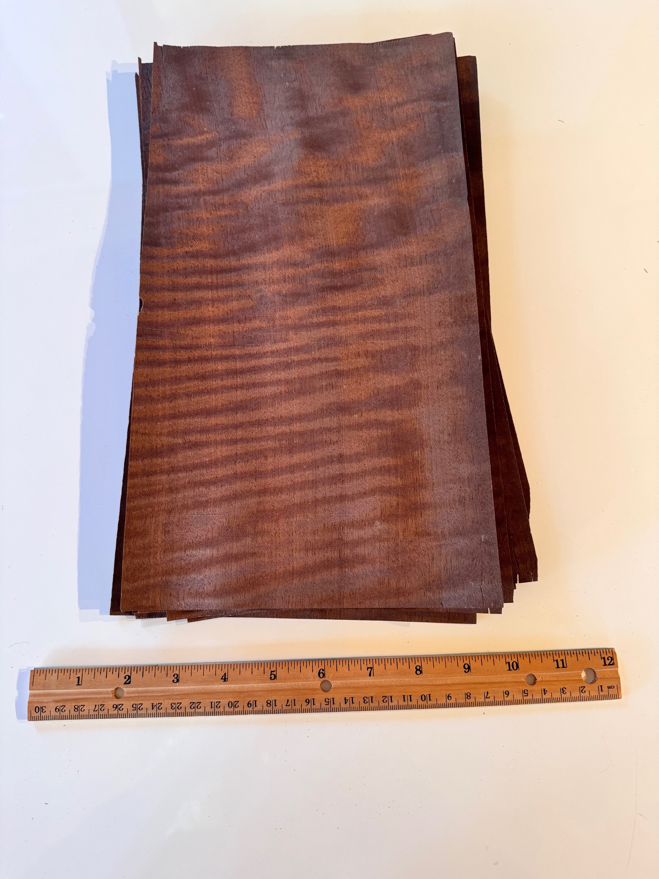 Highly Figured Makore 10 Plus 1 Veneer Bundle 7 X 14 - Etsy