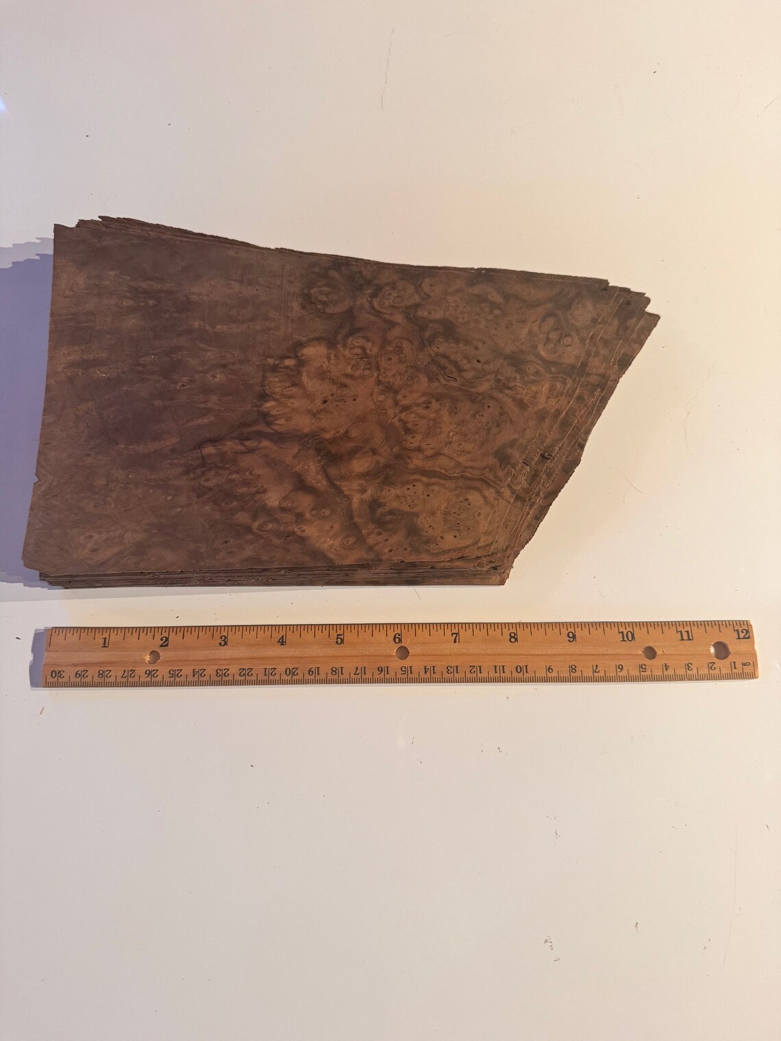 Highly Figured Black Walnut Burl 21 Sheet Bundle Veneer 10 X 6 - Etsy