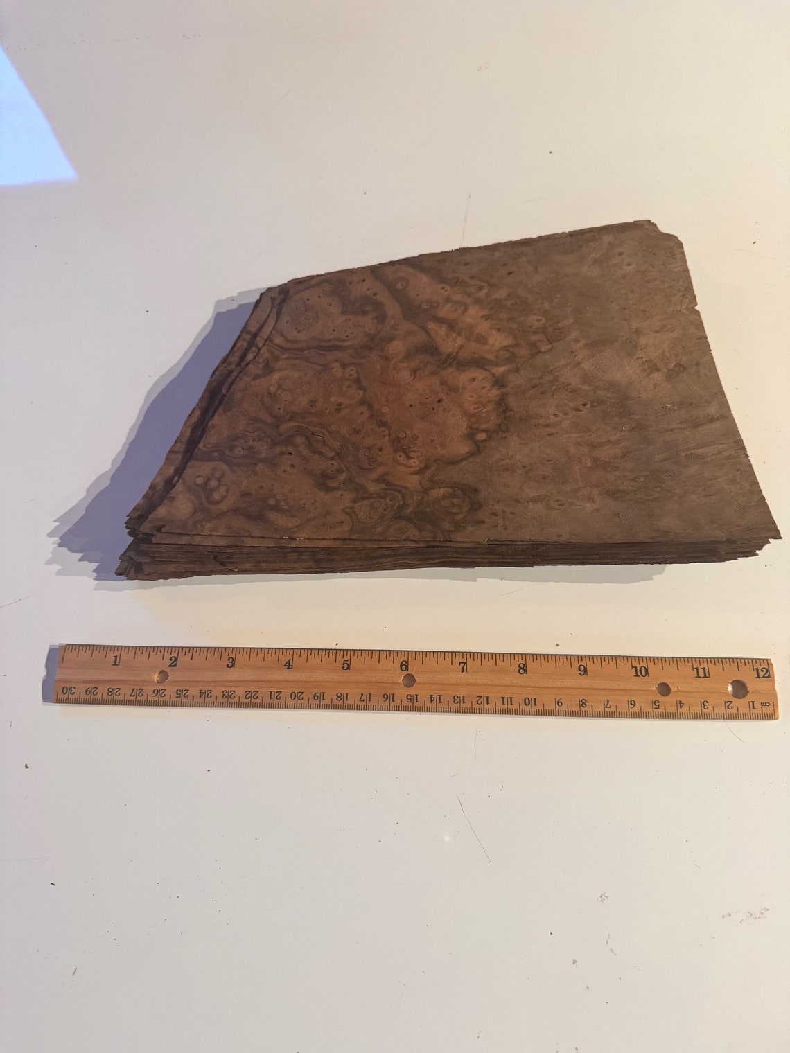 Highly Figured Black Walnut Burl 21 Sheet Bundle Veneer 10 X 6 - Etsy