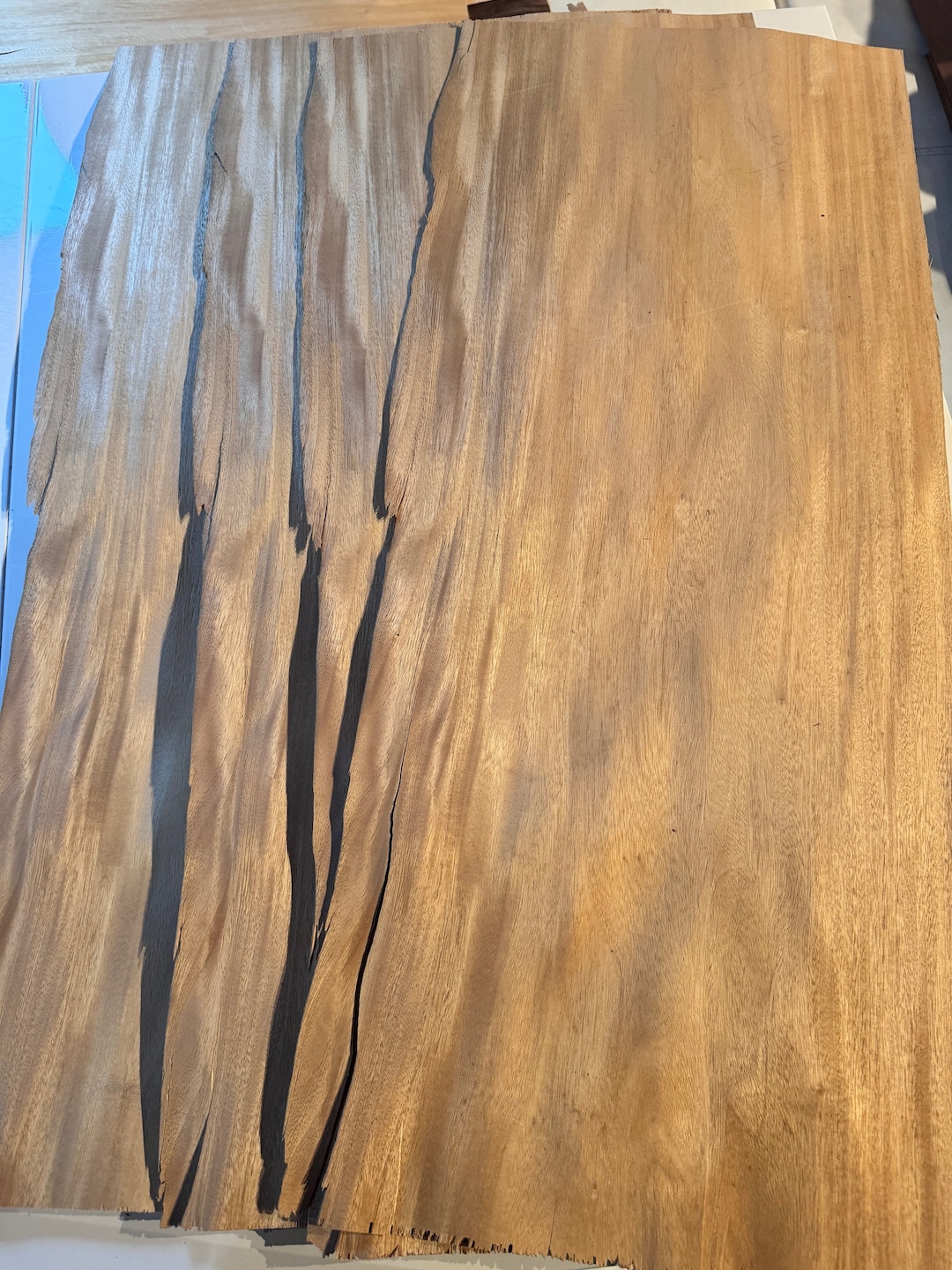 Primavera Wood 5 Sheet Bundle Veneer 30" X 13" DIY Woodworkers - Etsy