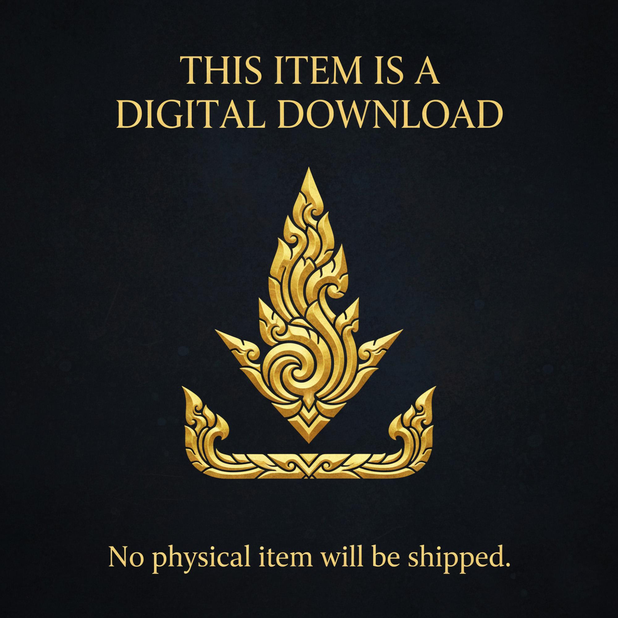 Leo Zodiac Lion Ivory Gold Royal Crest Astrology Art PNG - Etsy