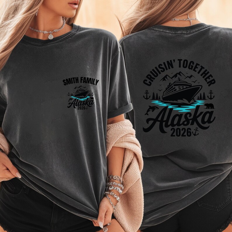 Custom Alaska Cruise Shirt 2026, Cruisin Together Shirt, Matching ...