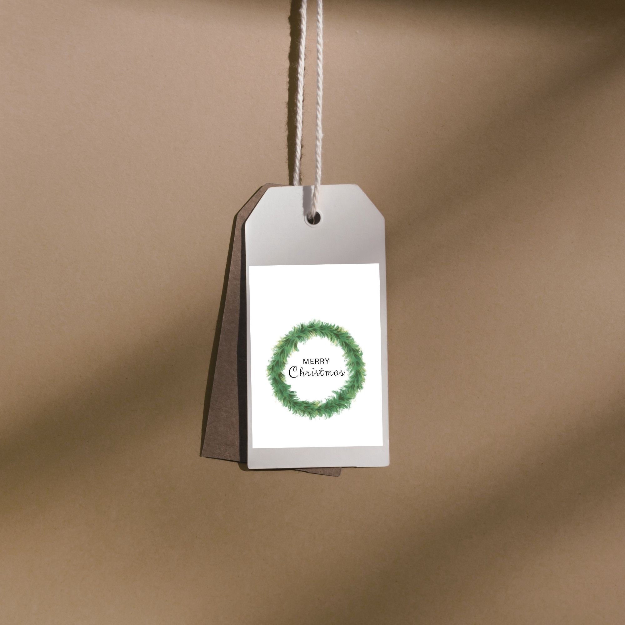 Christmas Gift Tags Printable Gift Tags Simple Gift Tags Printable PDF ...