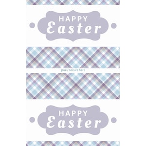 Printable Easter Candy Bar Wrapper Labels Easter Favors Chocolate Bar ...