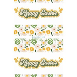 Printable Easter Candy Bar Wrapper Template Easter Favors Chocolate Bar ...