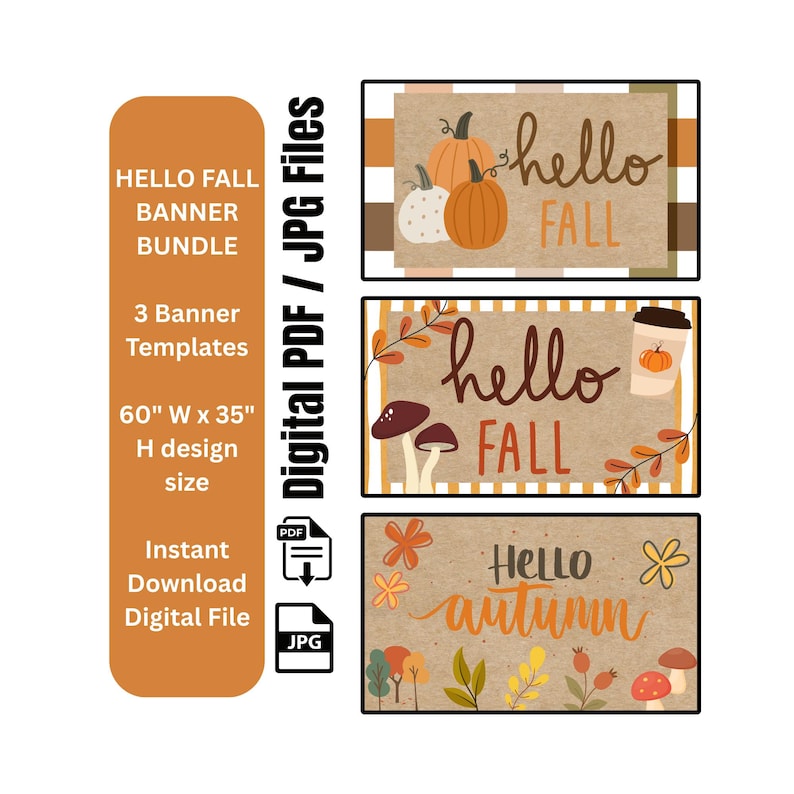 Fall Festival Banner Template: DIY Painted Sign (digital Download ...