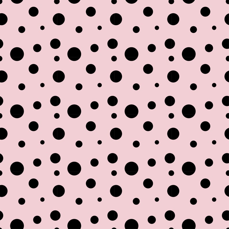 Pink and Black Floral Digital Paper Pack: Scrapbook Backgrounds ...