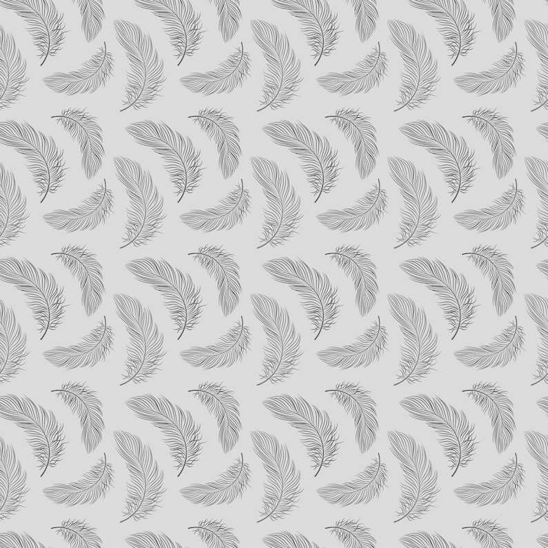 Gray Paper Pack: Seamless Scrapbook Paper Patterns (digital Download ...