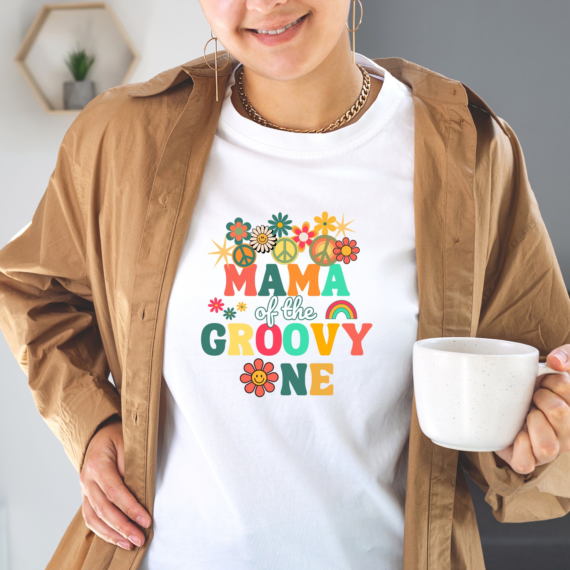 Groovy One Family Birthday PNG SVG Bundle: Retro 1st Birthday (digital ...
