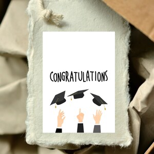 Graduation Gift Tags Printable Gift Tags Congratulations Graduate ...