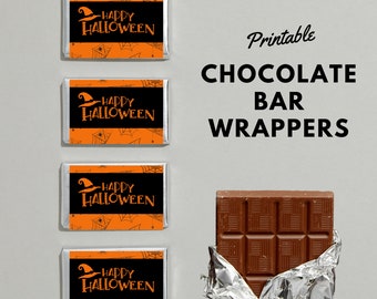 Editable Woodland Forest Animals Baby Shower Candy Wrapper - Etsy