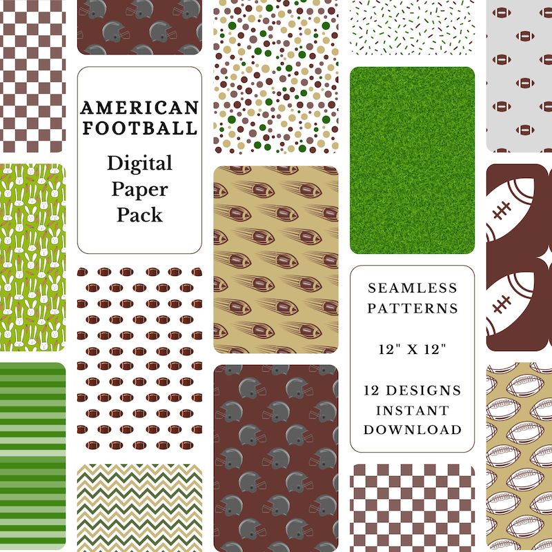 Football Paper - Etsy