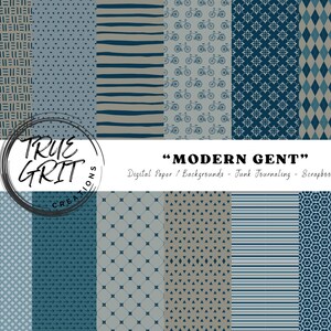 Masculine Patterns Digital Paper Pack | Rugged Manly Seamless Patterns ...