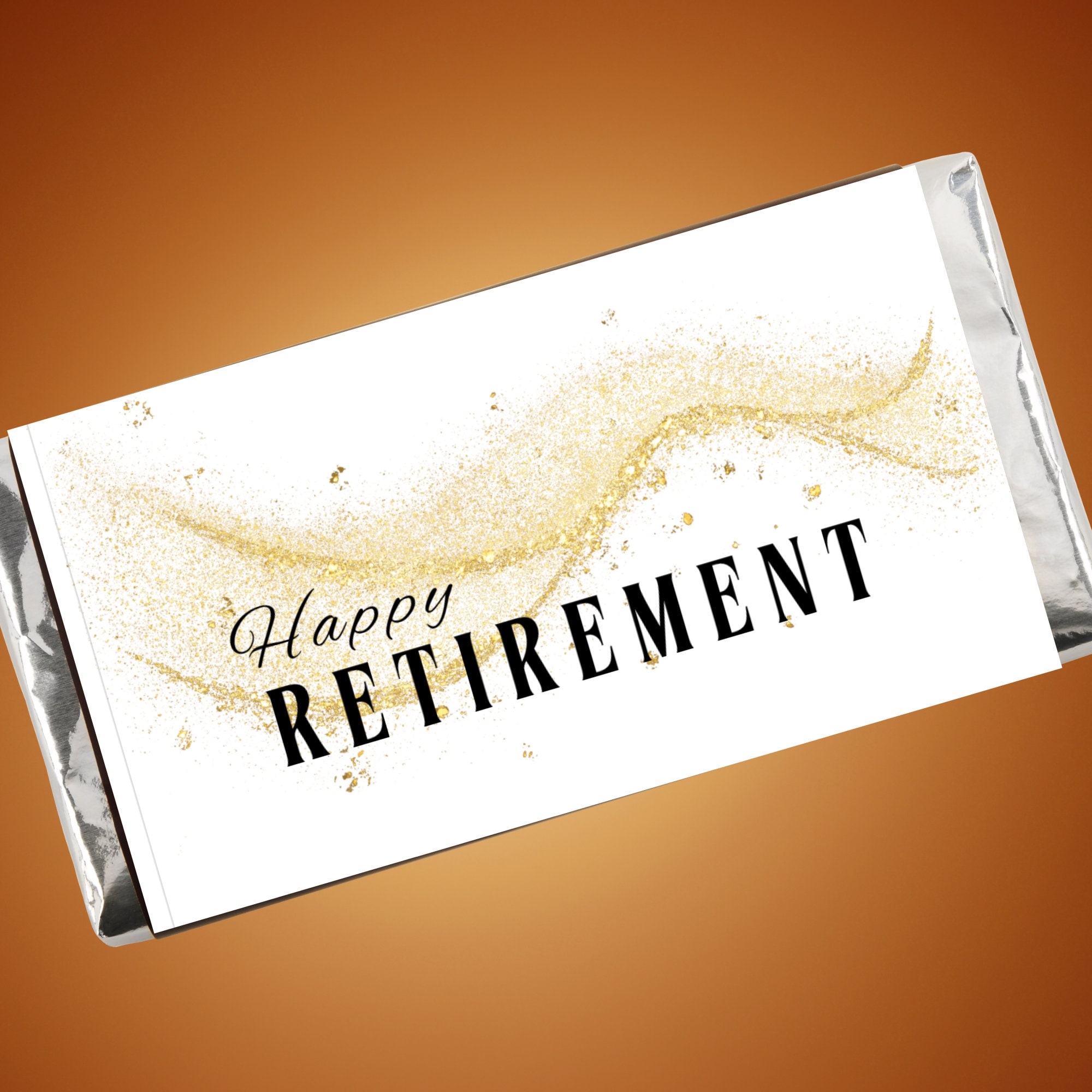 Retirement Candy Bar Wrapper | Happy Retirement Party Favors ...