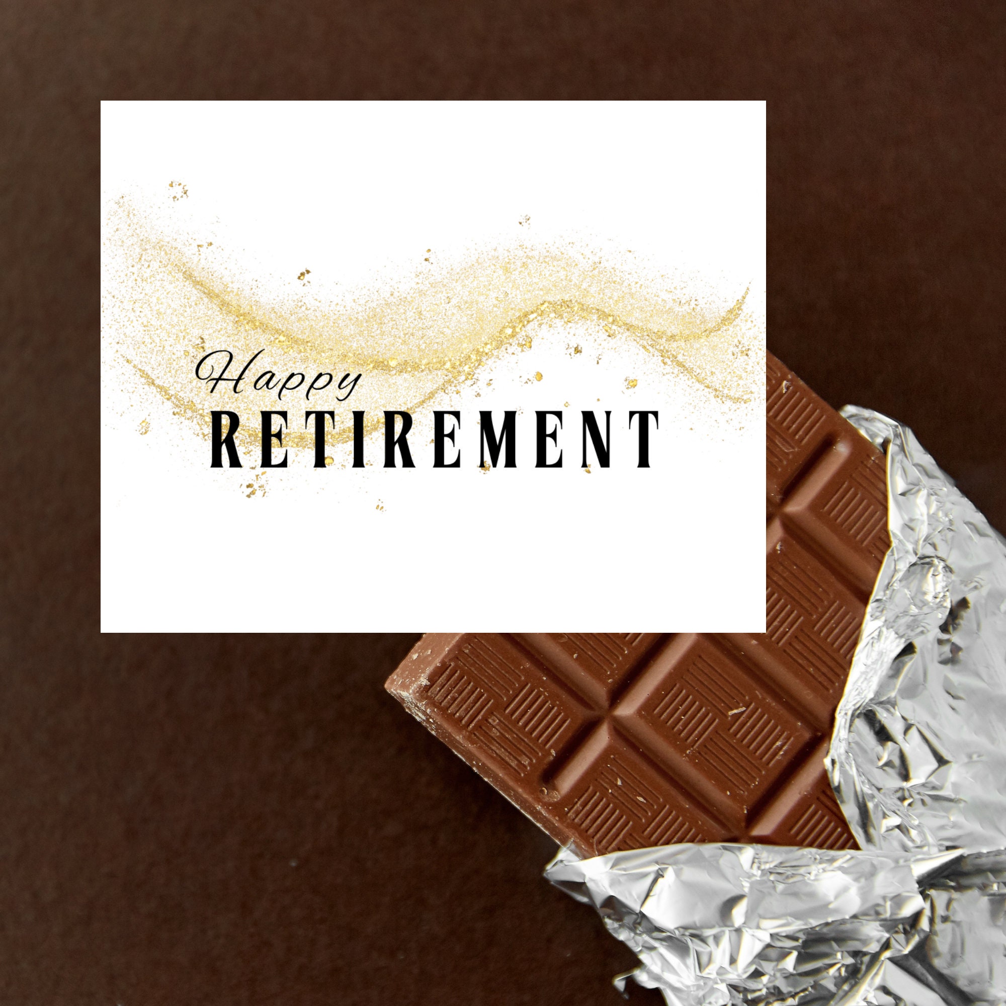 Retirement Candy Bar Wrapper | Happy Retirement Party Favors ...