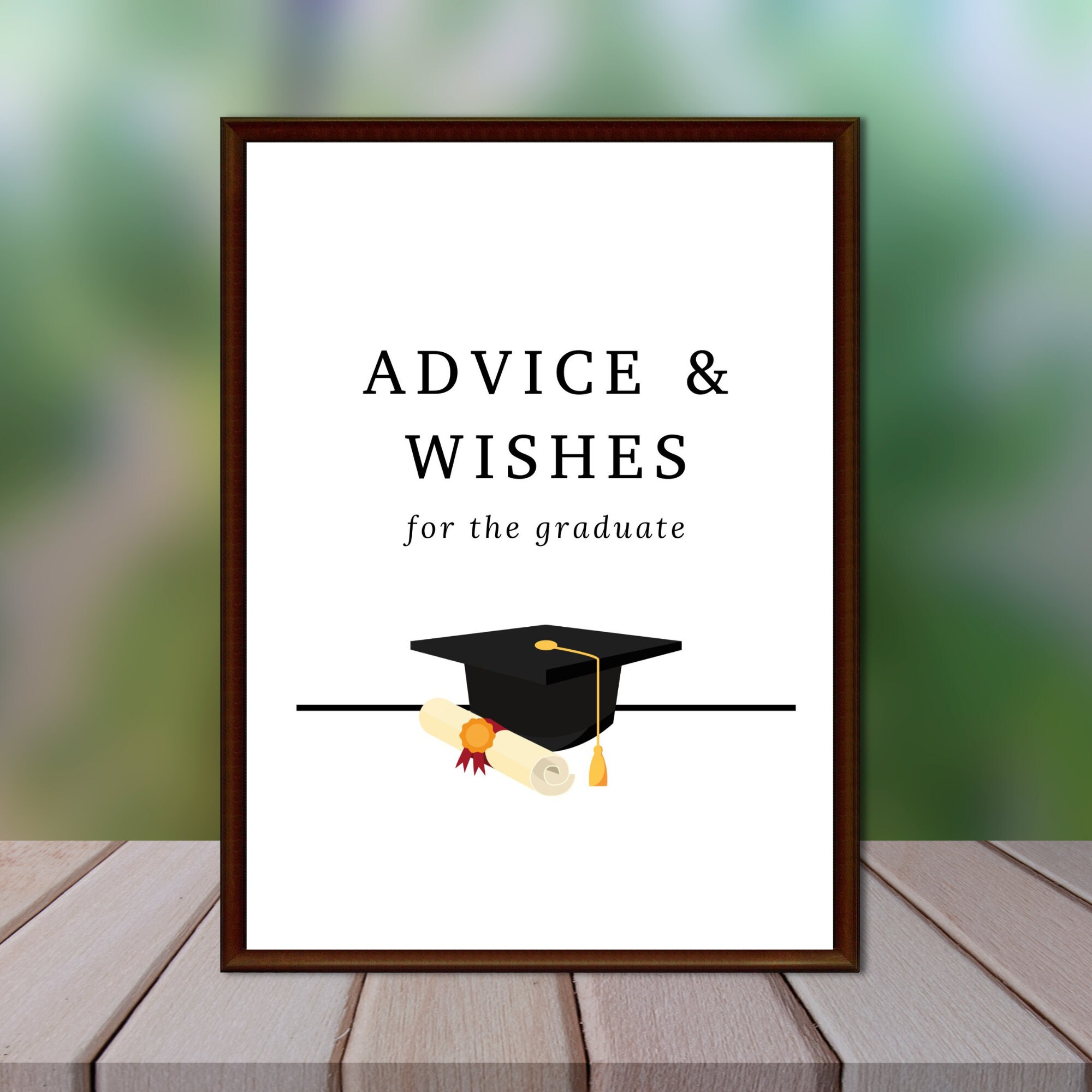 Printable Graduation Signs Table Decor Sign Bundle of 6 Signs Instant ...