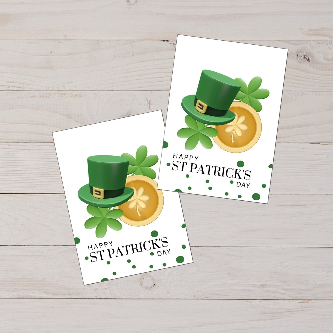 Ready to Print Gift Tag St Patrick's Day Gift Tag Treat Bag Tags St ...
