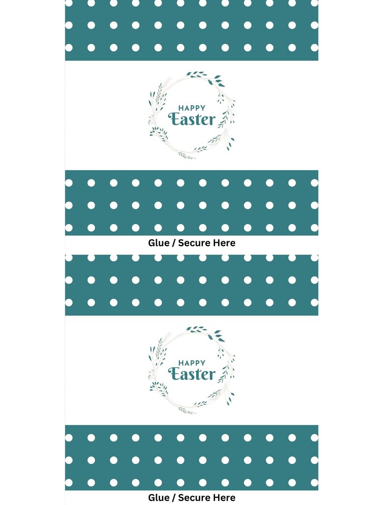 Printable Easter Candy Bar Wrapper Labels Party Favors Chocolate Bar ...