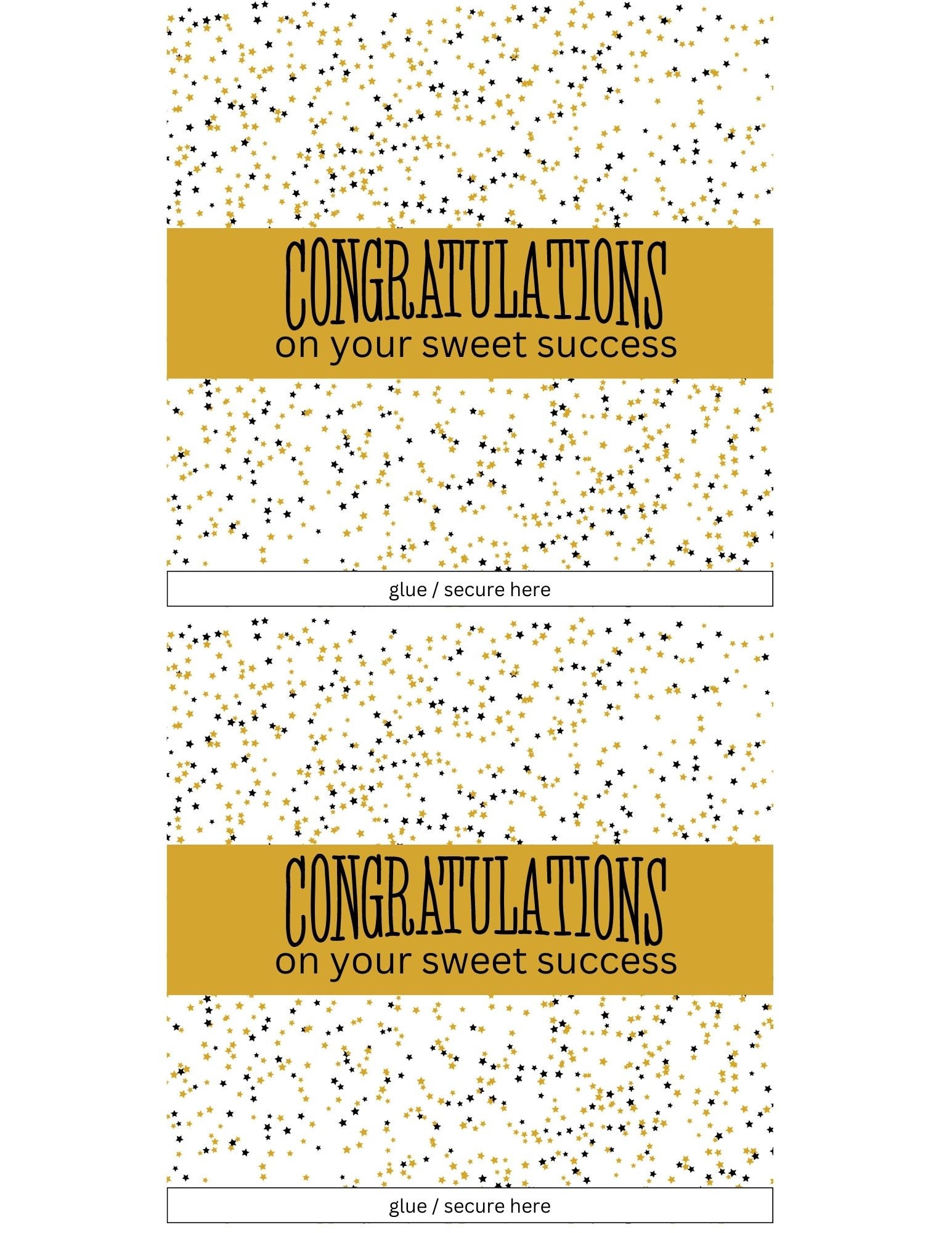 Congrats Candy Bar Wrapper Printable Candy Wrapper Congrats on Your ...