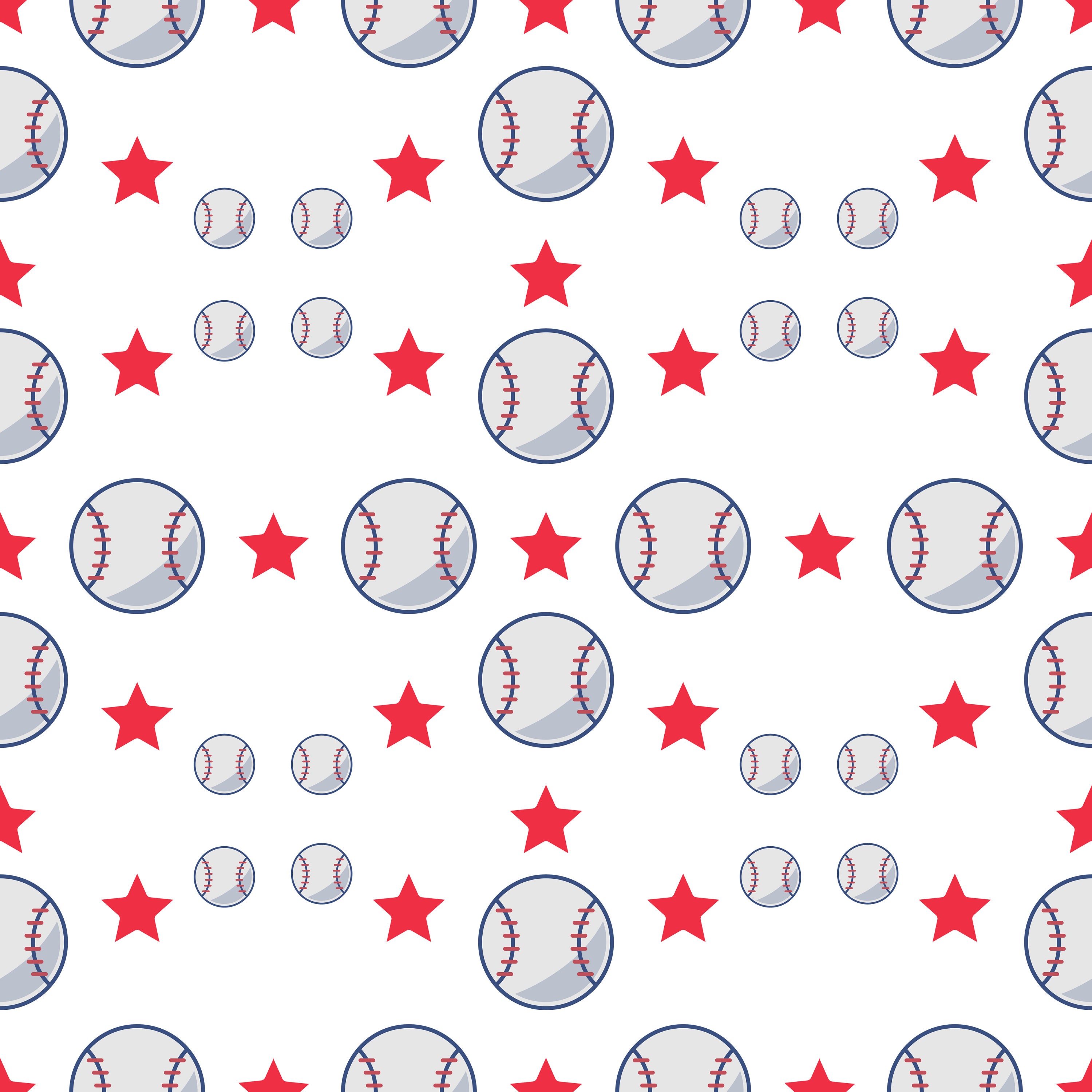 Fun Baseball Digital Paper Pack Sports Digital Backgrounds Instant ...