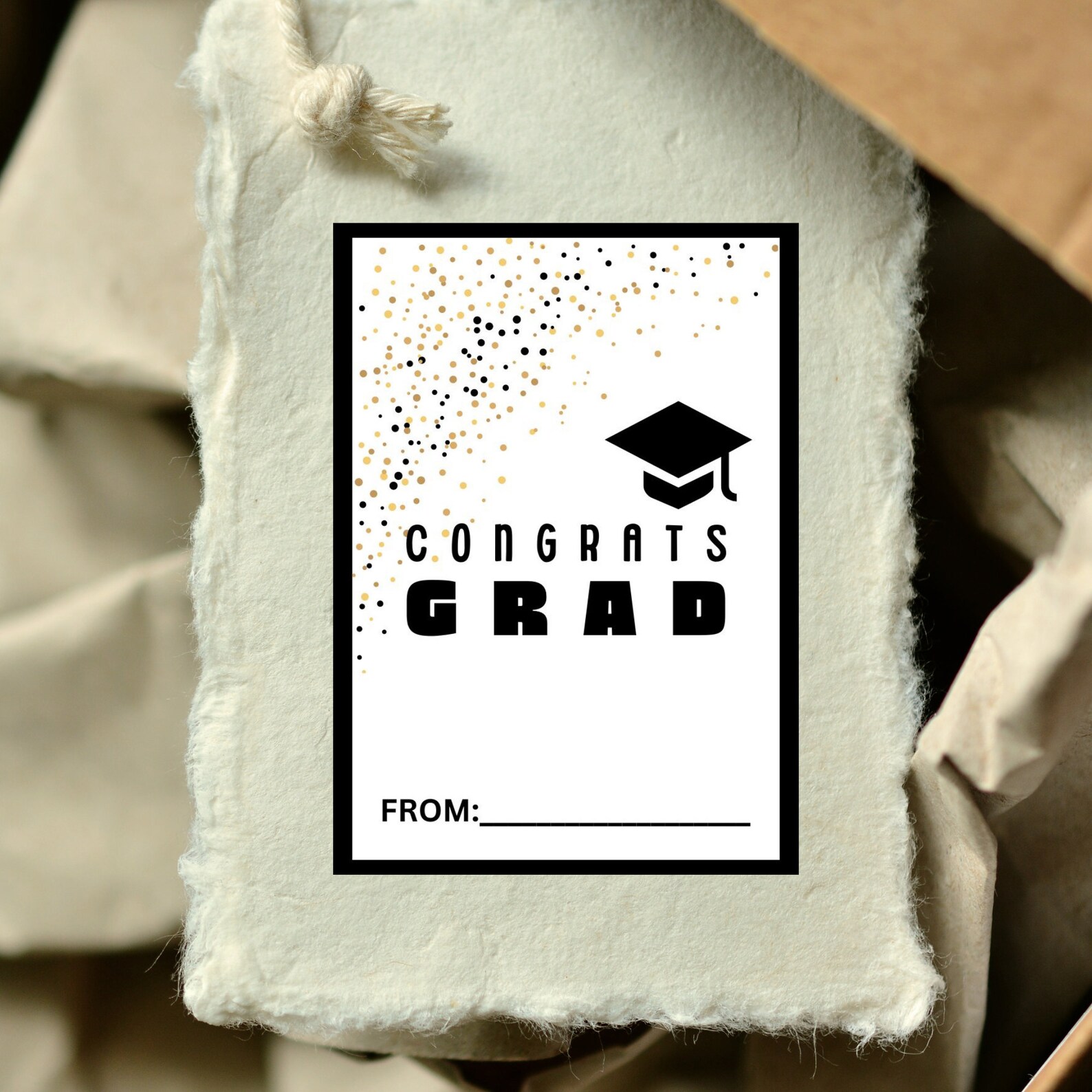 Graduation Gift Tags Printable Gift Tags Congrats Graduate Printable ...