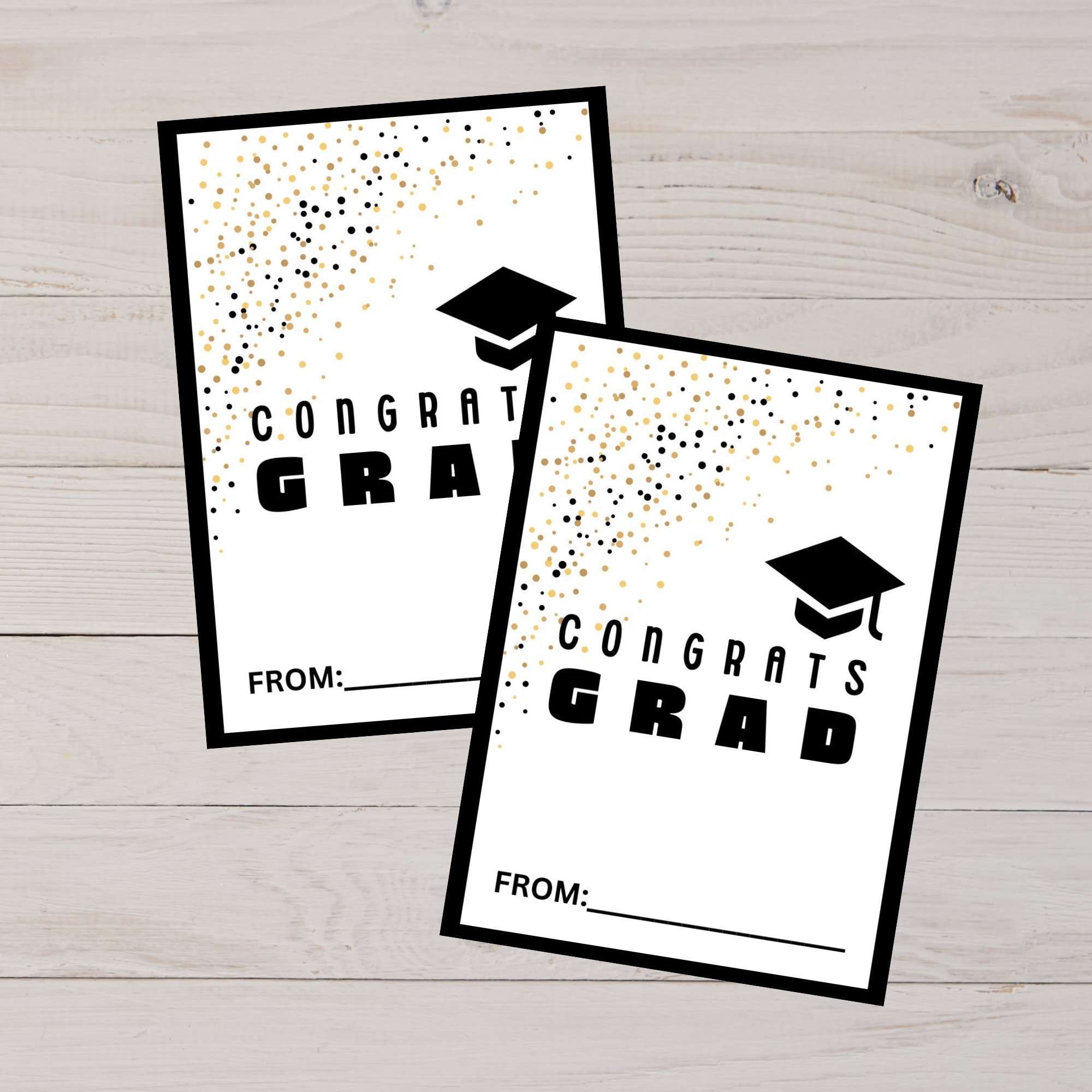 Graduation Gift Tags Printable Gift Tags Congrats Graduate Printable ...