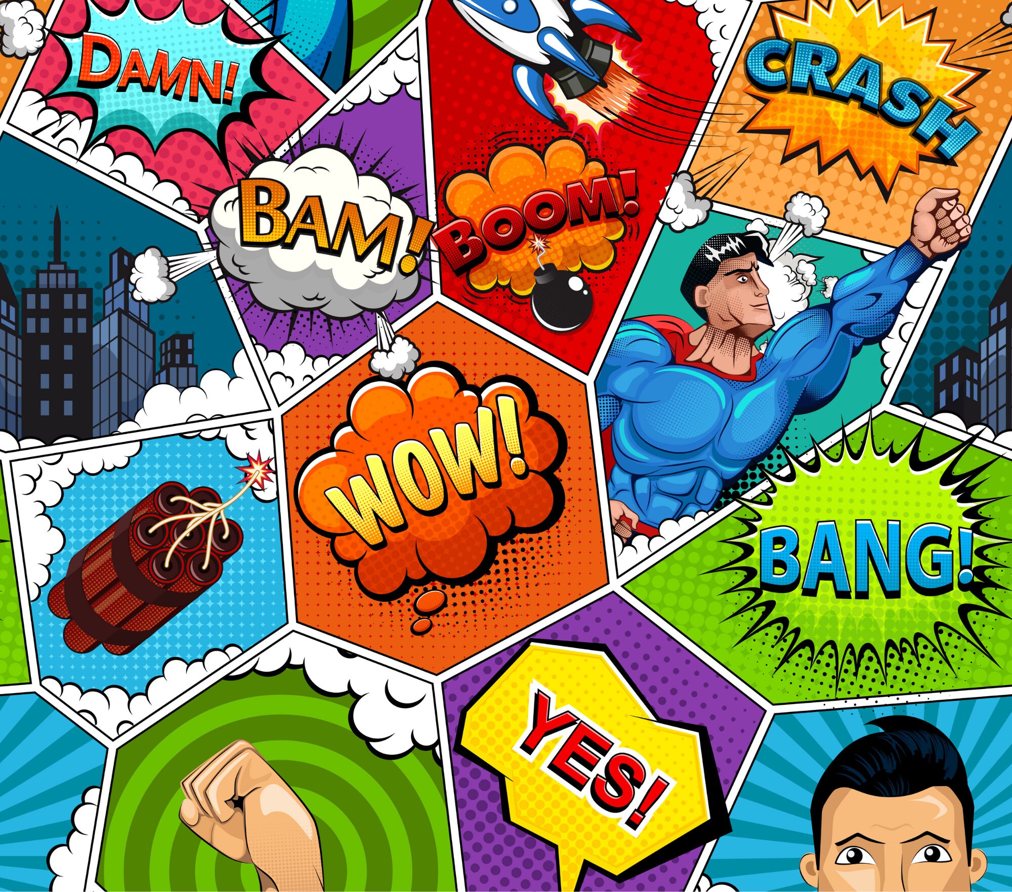 Comic Tumbler Wrap PNG, Super Hero Tumbler Wrap, Comic Book Sublimation ...