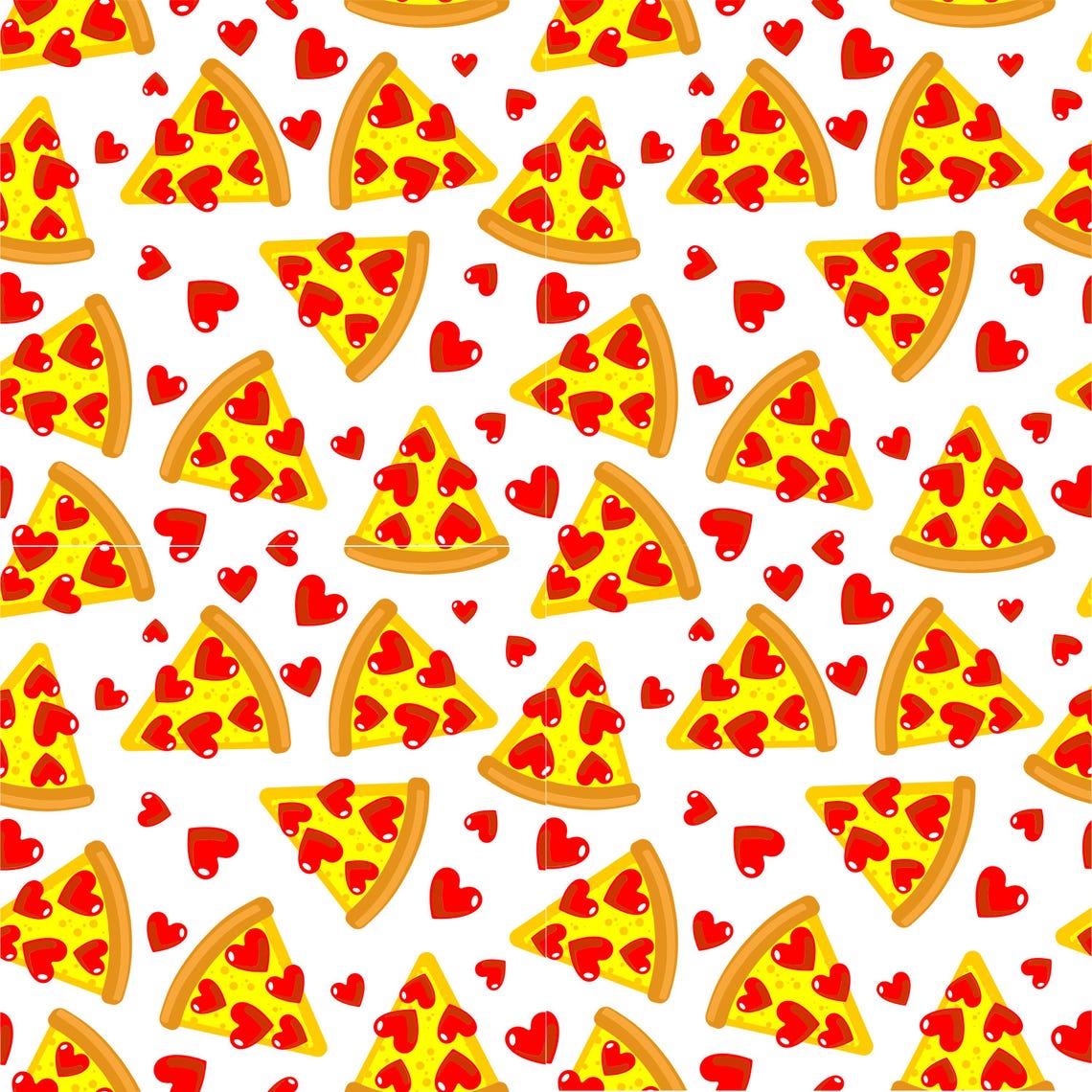 Pizza Party Digital Paper Pack: 12 Seamless Patterns (digital Download ...