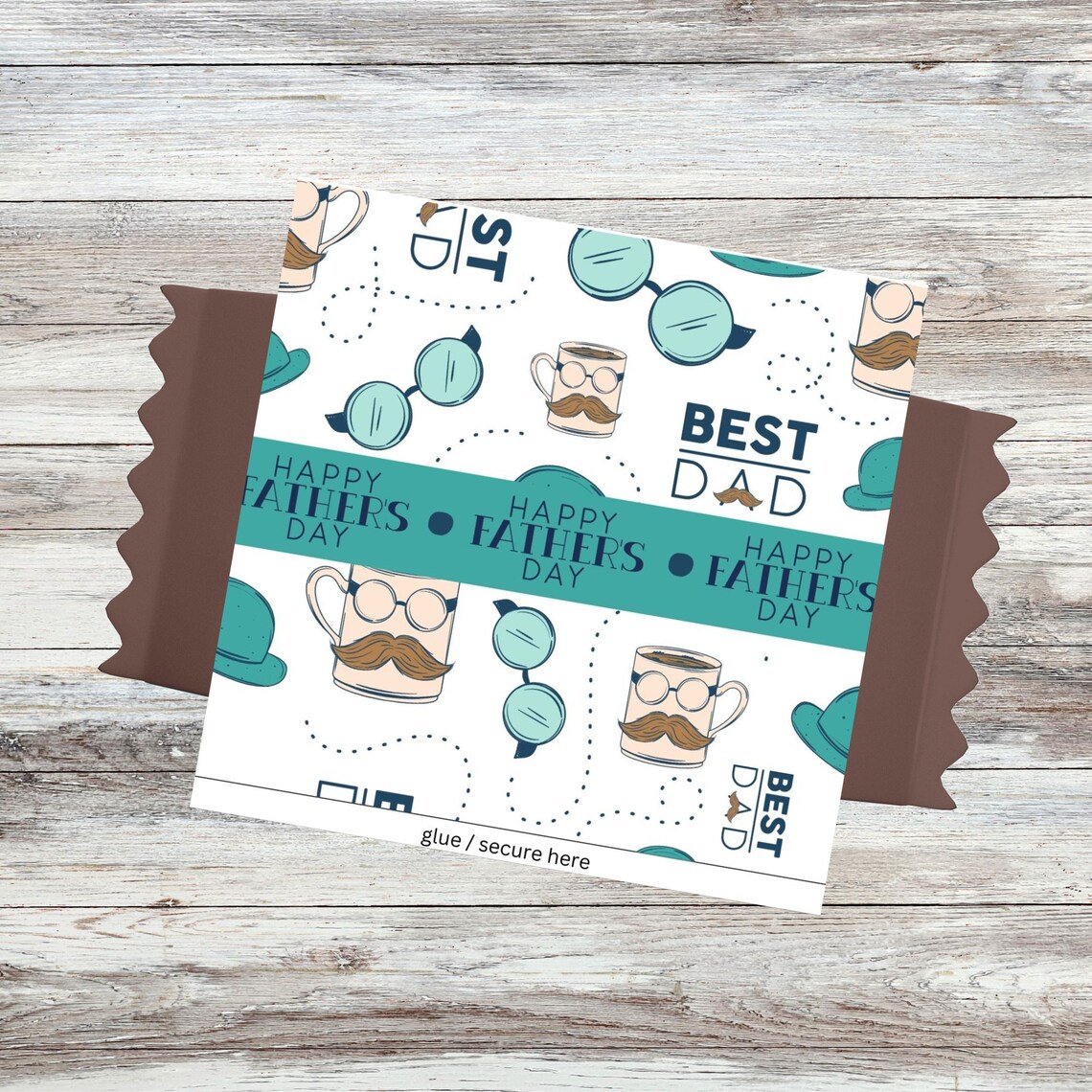 Printable Candy Bar Wrapper Father's Day Chocolate Bar Wrapper Best Dad ...