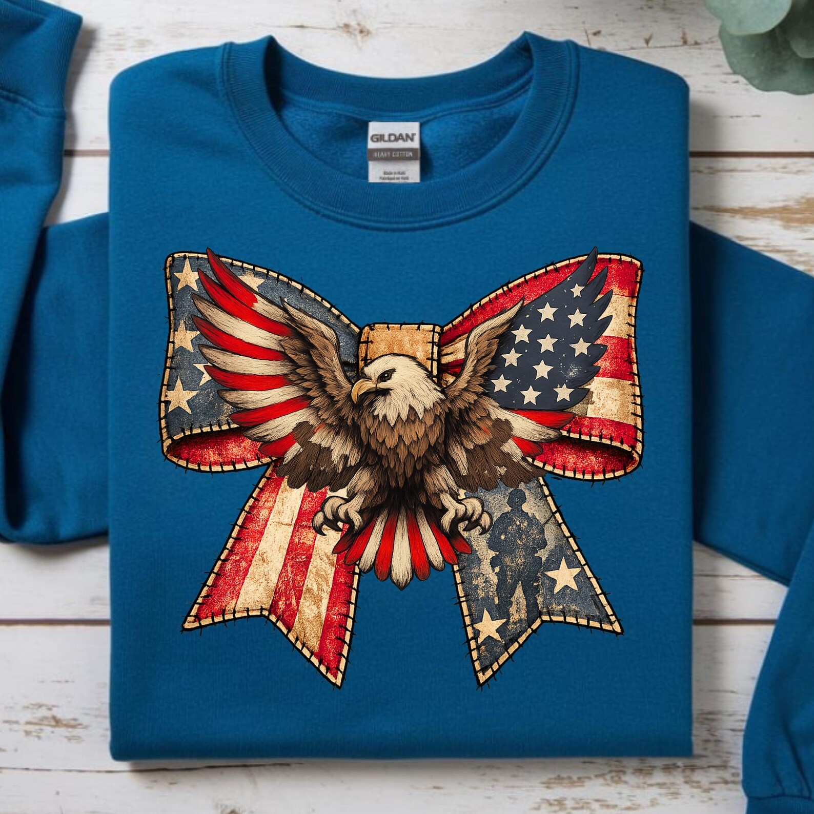 Patriotic Eagle Bow PNG – Honor the Brave Png, Memorial Coquette Bow ...