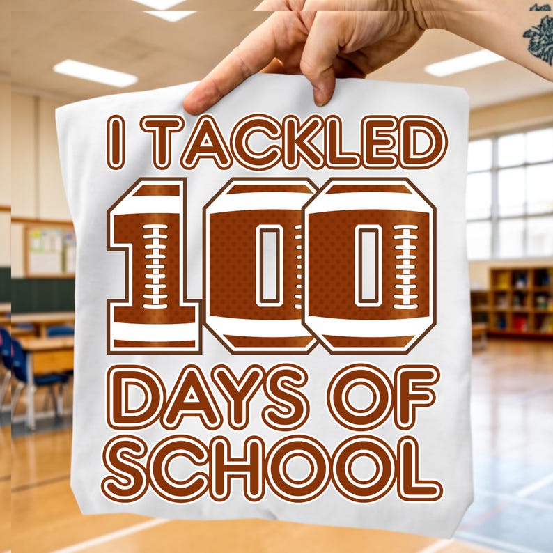 100 Days of School PNG Bundle, Sports 100th Day School Shirt Design ...