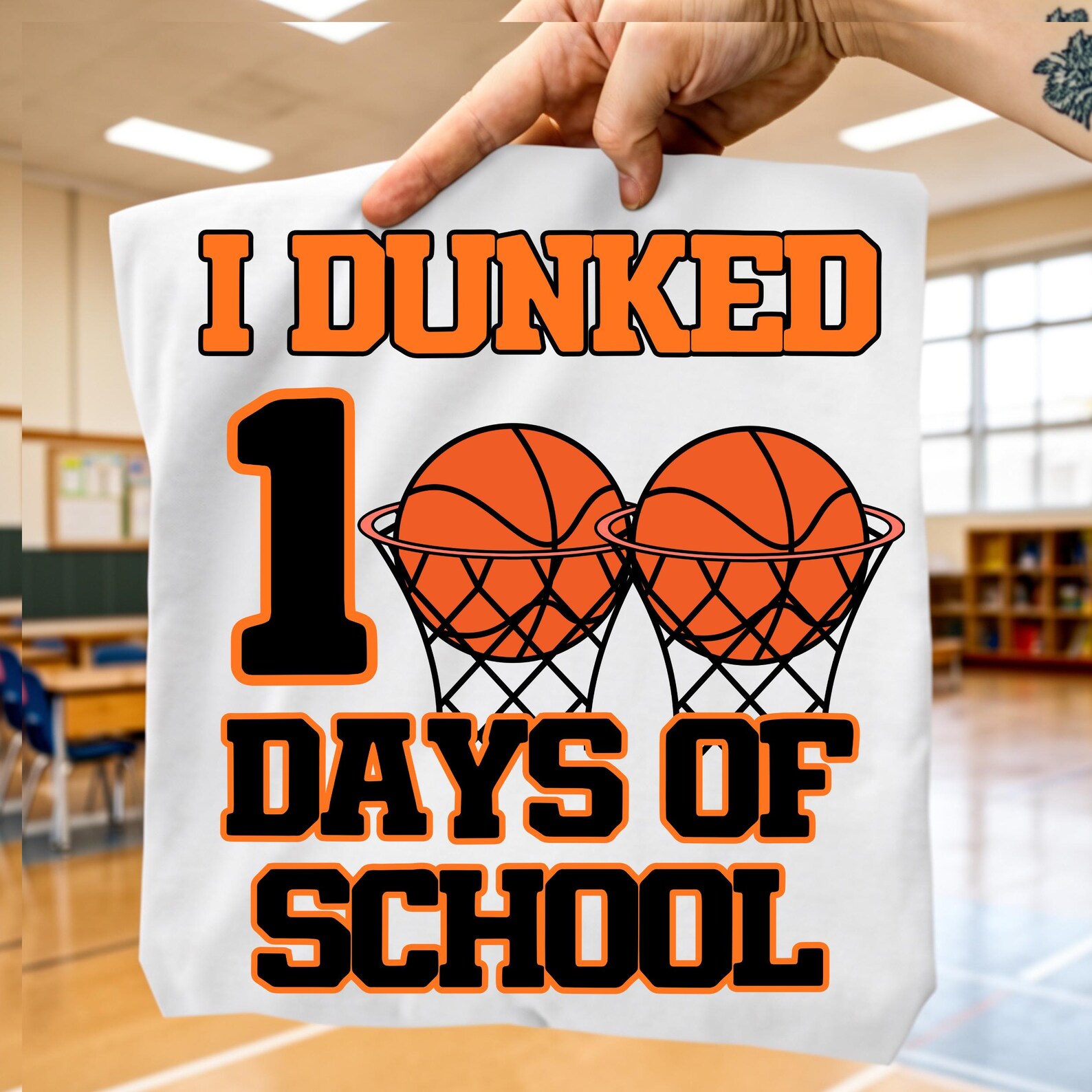 100 Days of School PNG Bundle, Sports 100th Day School Shirt Design ...