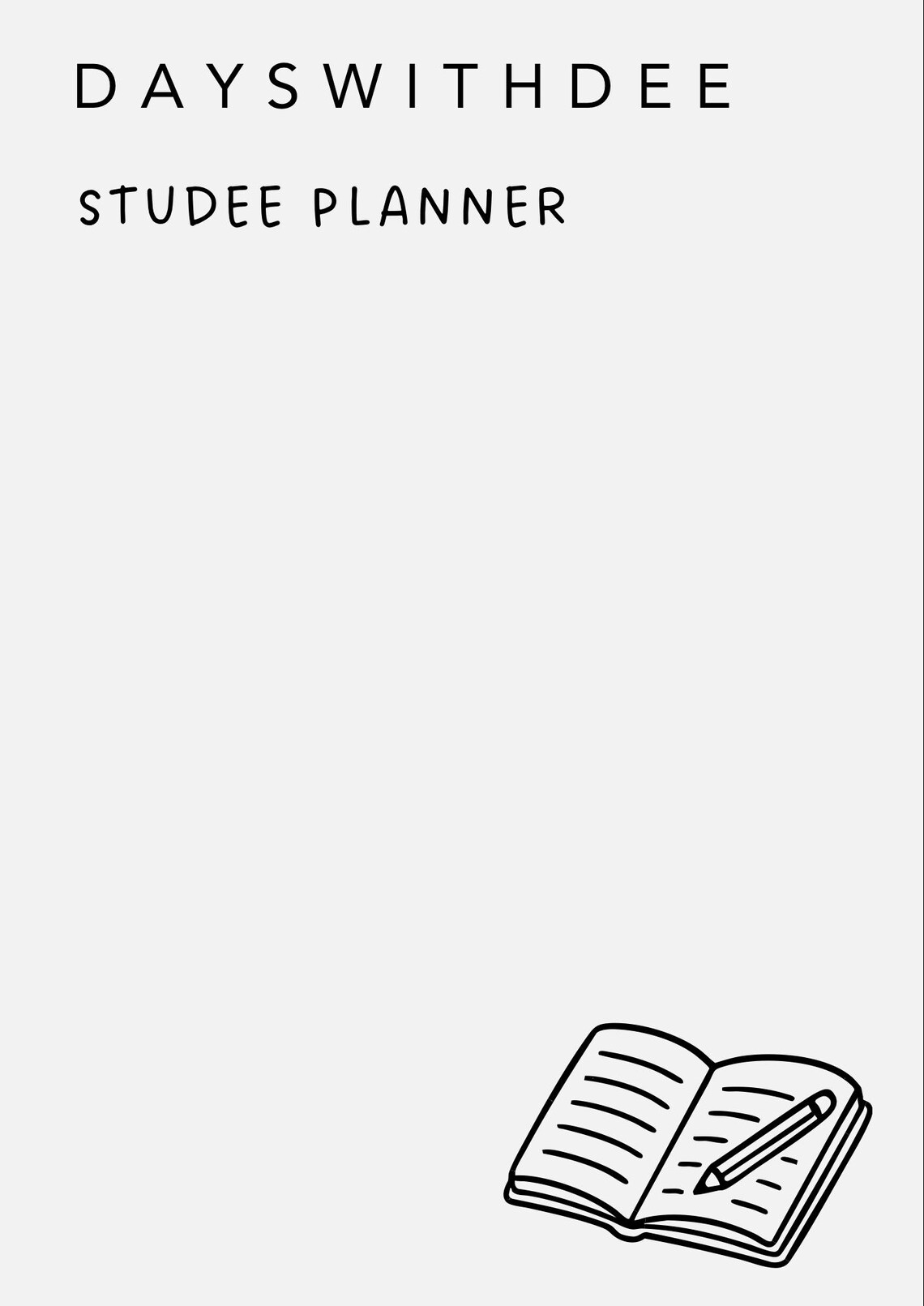 GCSE Study Planner: Hyperlinked iPad Journal (PDF) Studee Planner - Etsy