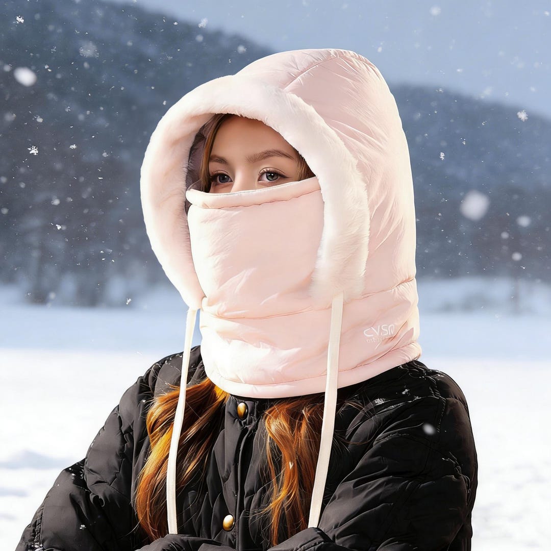 Personalized Insulated Windproof Winter Hooded Face-cover Hat Gift for ...