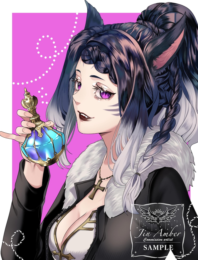 Custom Anime Commission, Headshot Character Commission and Design ...