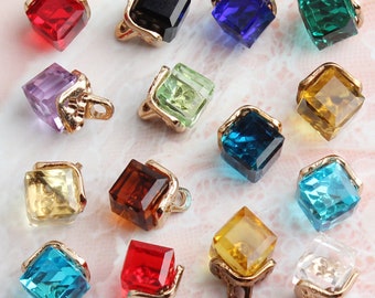 Crystal Buttons - Etsy