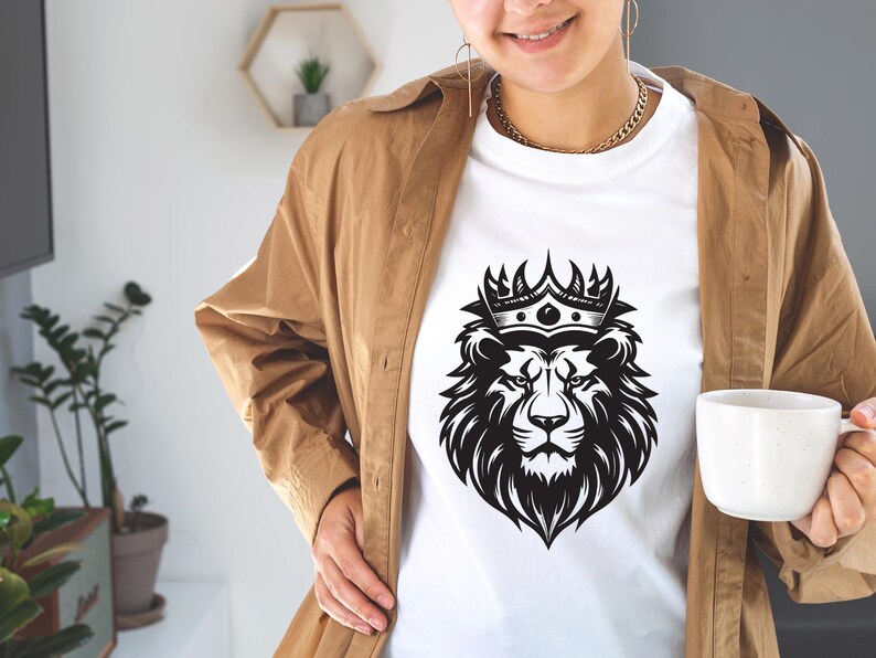 Lion Head SVG Bundle, Wild Animal Clipart, King Lion PNG (digital ...
