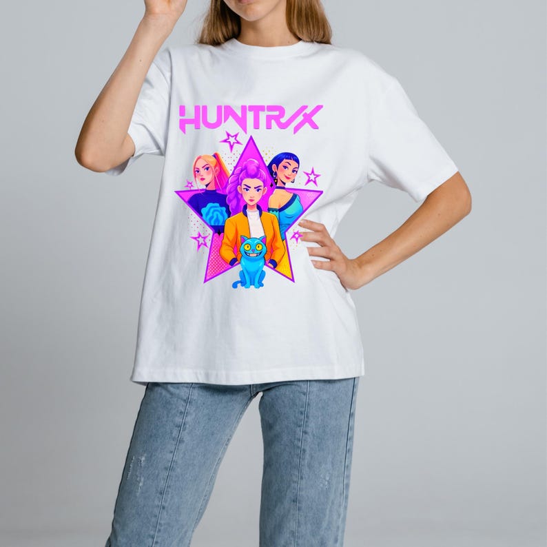 K-pop Demon Hunters PNG Bundle | Anime Girl Group Sublimation ( Digital ...