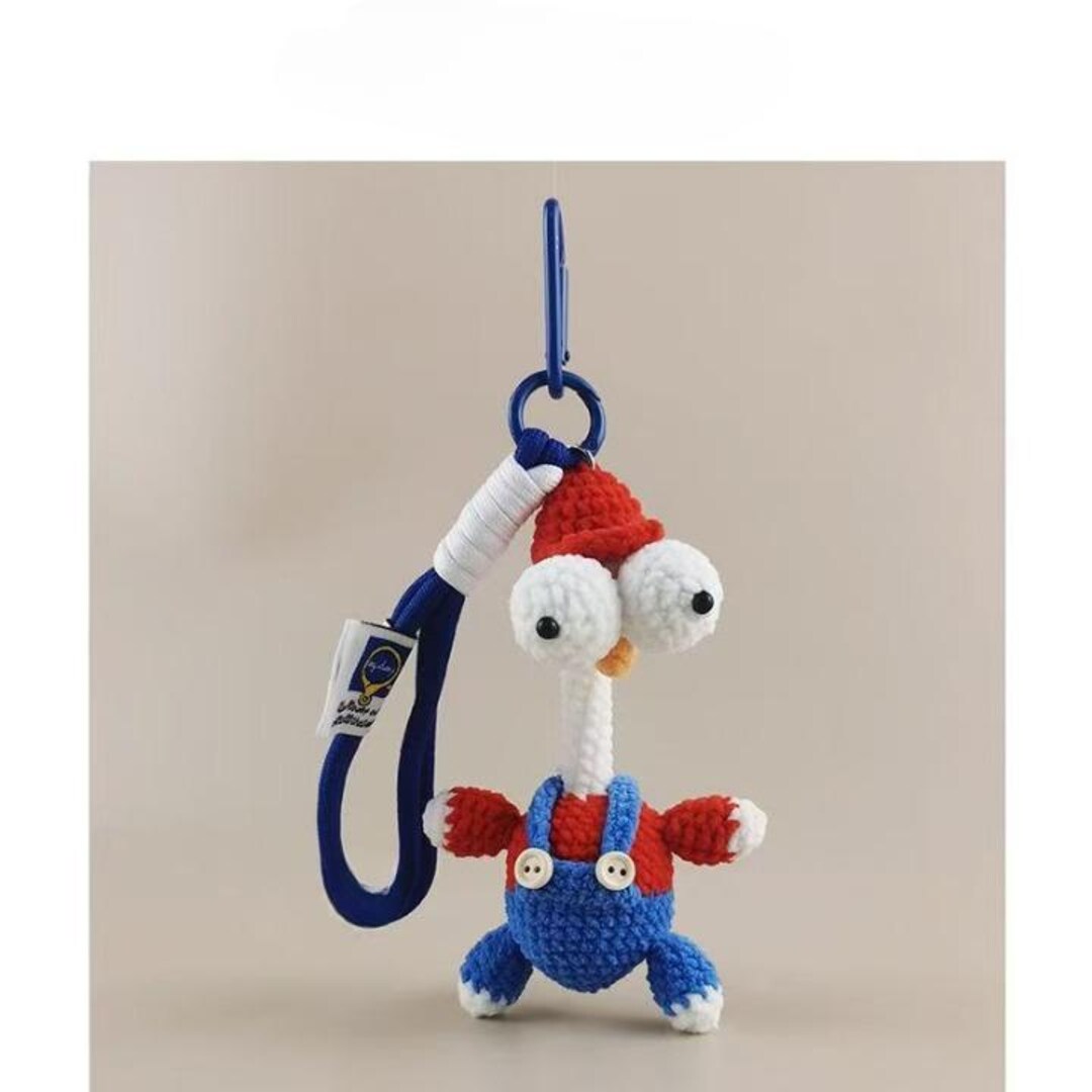 Handmade Crochet Goose Keychain, Kawaii Plush Bag Charm - Etsy