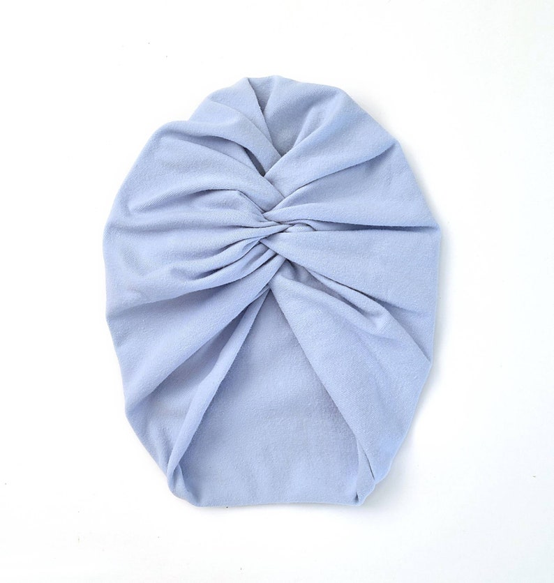 Soft Blue CLASSIC Turban Hat | Turban Women | Baby Turban | Womens ...