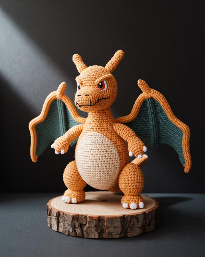 Charizard Crochet Pattern PDF | Pokémon Amigurumi Plushie | Easy ...