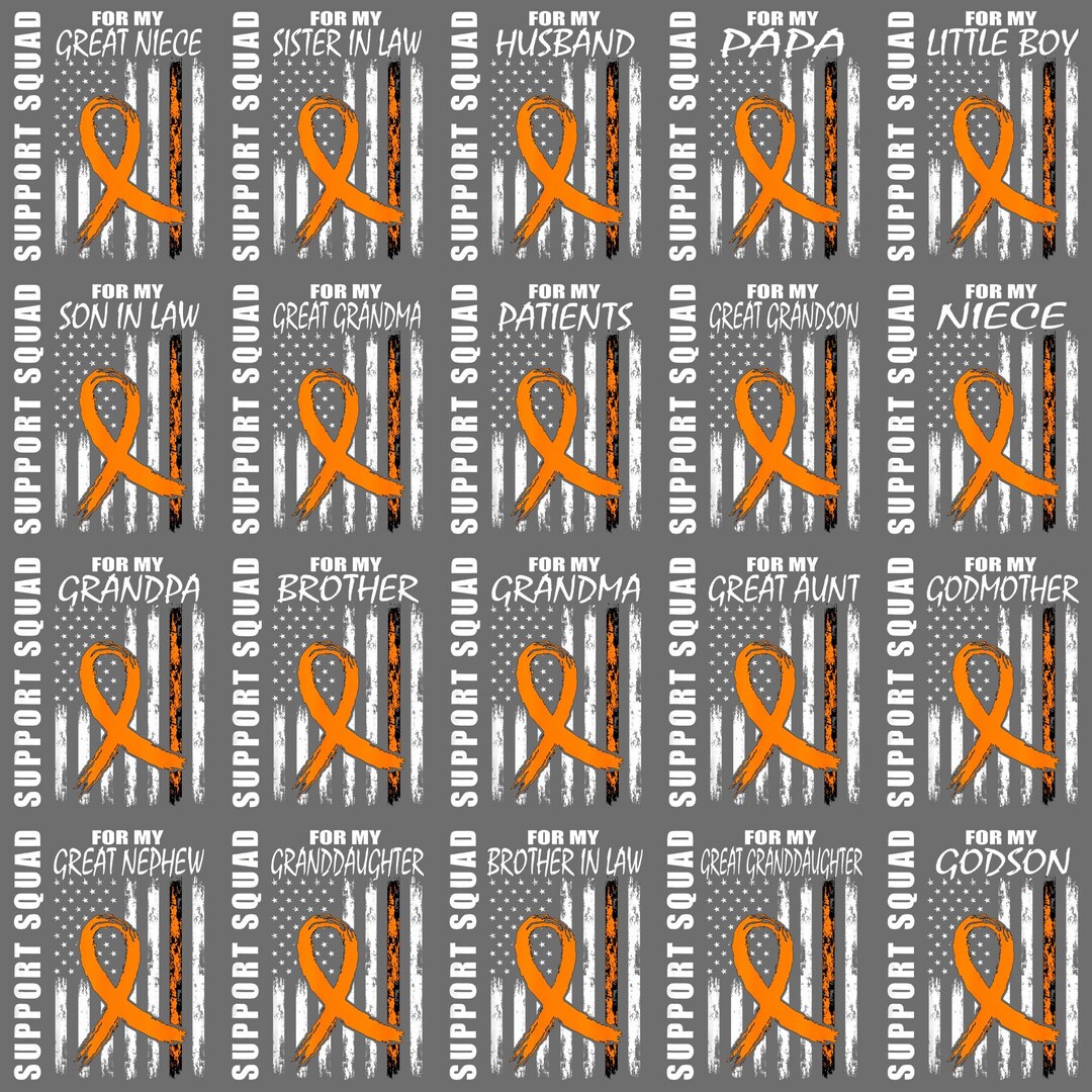 Kidney Cancer Awareness Flag PNG – Support Ribbon Products Clipart ...