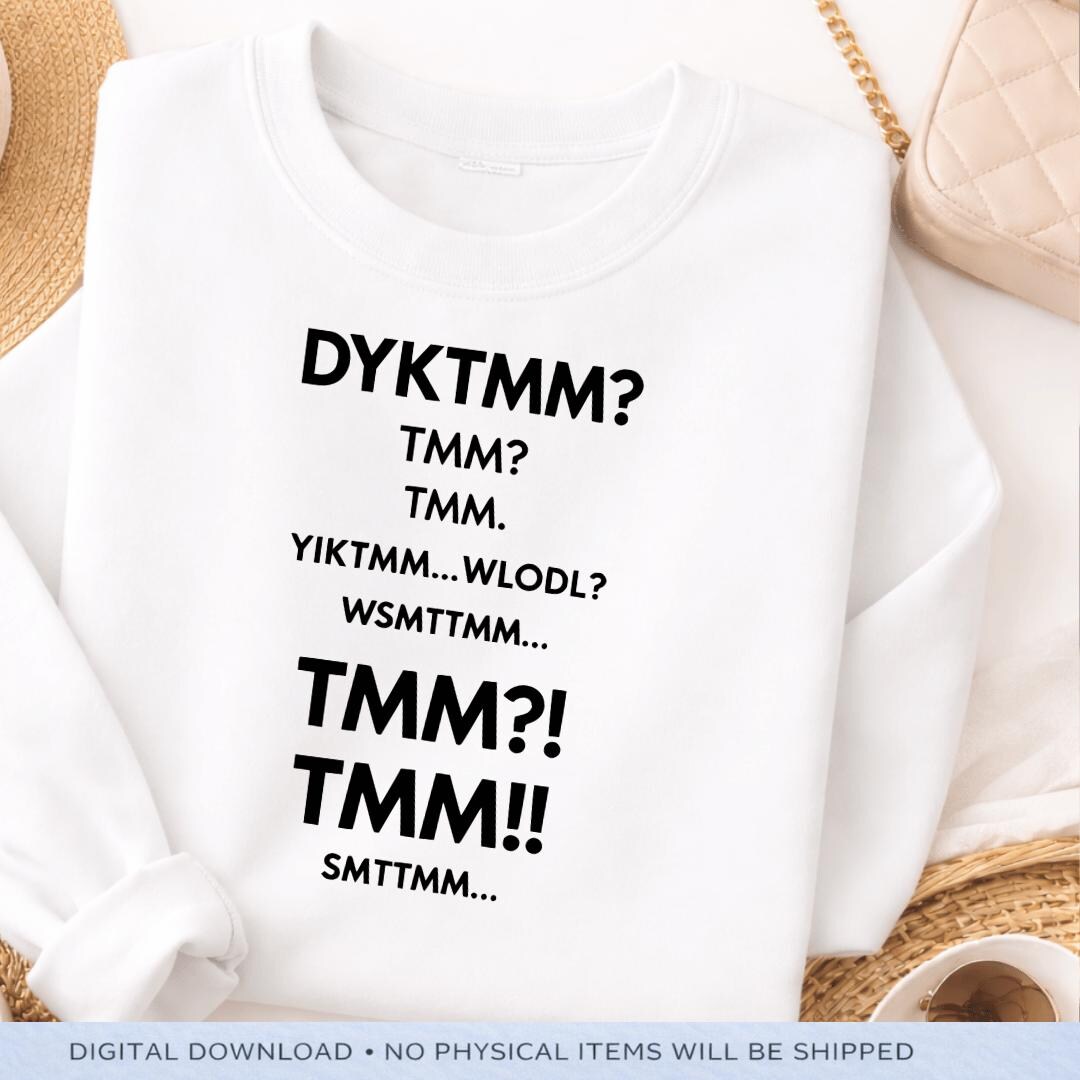 Viral Text Meme DYKTMM? TMM Tmm. PNG Cryptic Text Meme Abbreviation ...
