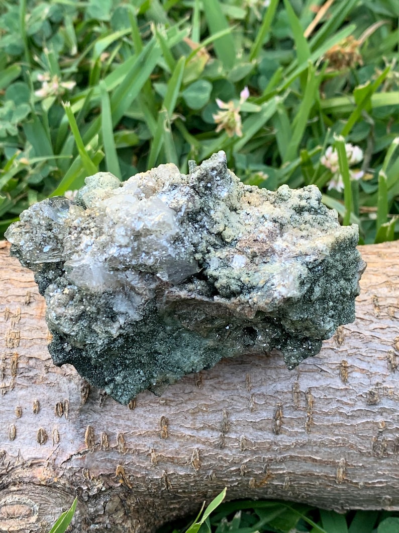 Natural Chlorite Quartz – Flower Formation Specimen - Etsy Australia