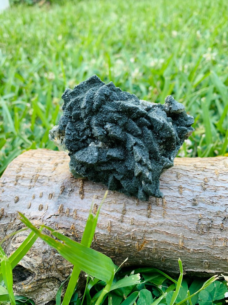 Natural Chlorite Quartz – Flower Formation Specimen - Etsy Australia