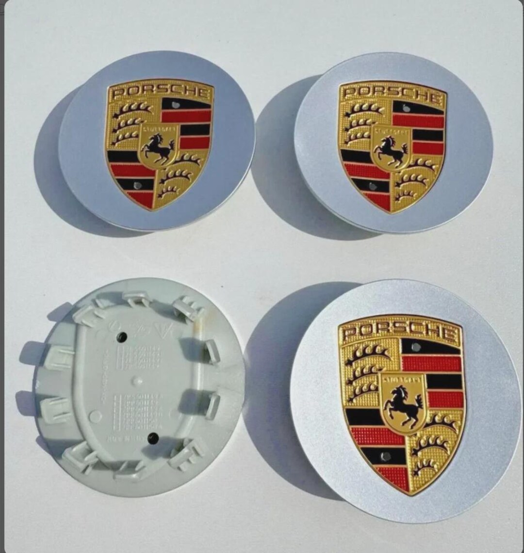 Silver Wheel Center Caps Hub Replacement | 76mm ABS Aftermarket Hub ...