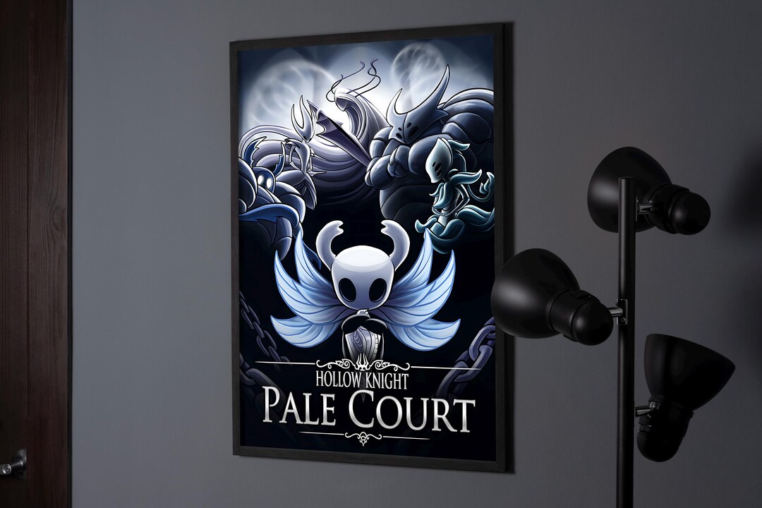 Hollow Knight Pale Court Poster | Gaming Poster | Gaming Decor | Video ...