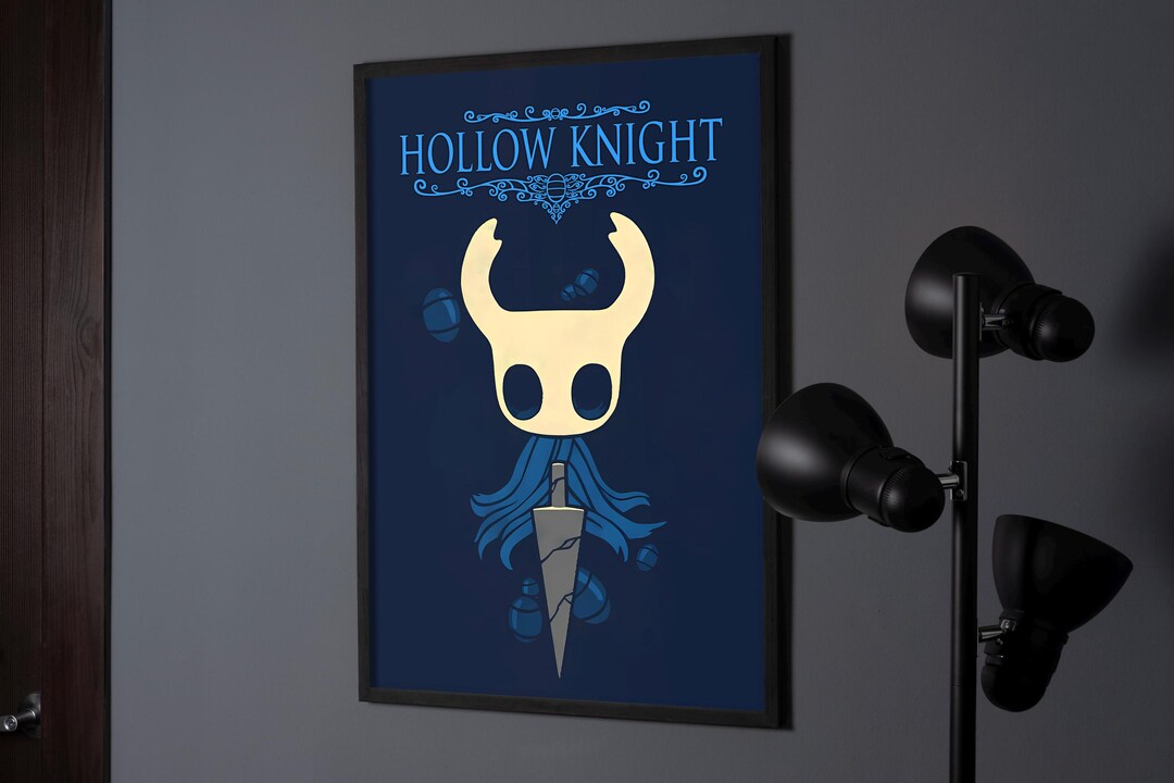 Hollow Knight Poster | Gaming Poster | Gaming Decor | Video Game Poster ...