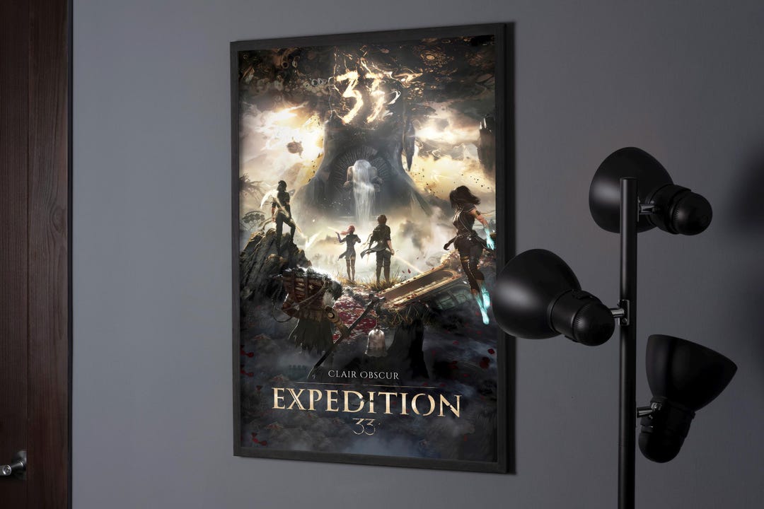 Clair Obscur Expedition 33 Poster Print | Video Game Poster Print ...