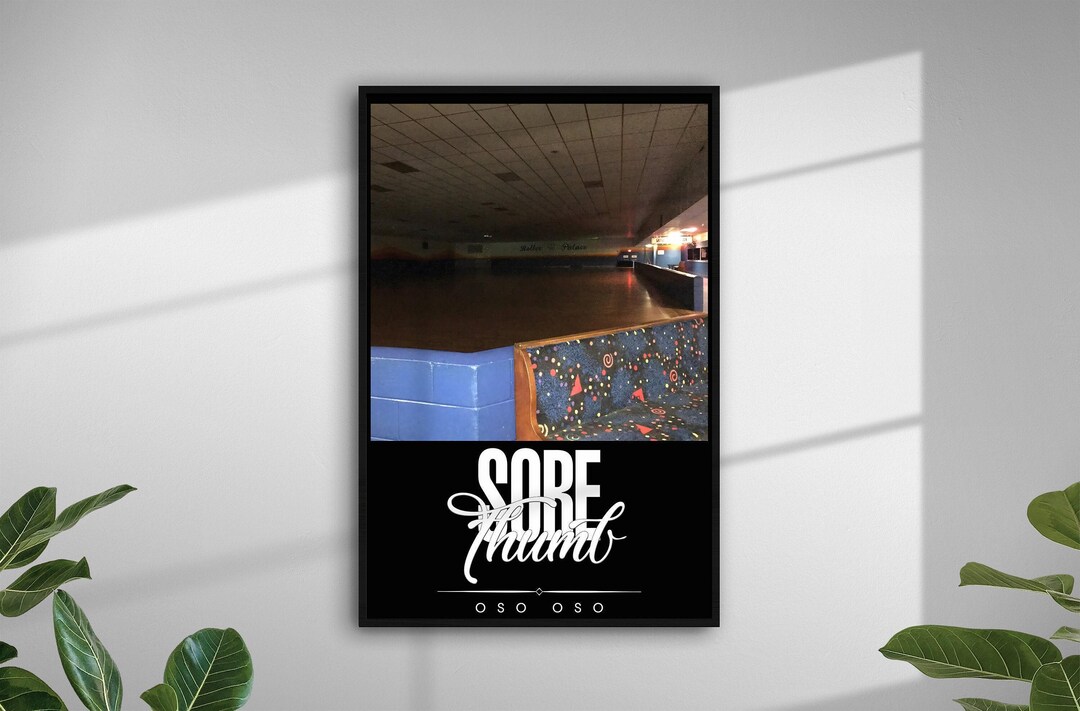 Oso Oso Poster, Sore Thumb Album Cover, Oso Oso Print, Indie Rock Music ...